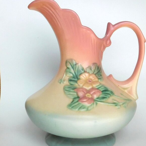 hull | Accents | Vintage Hull Pitcher Wildflower Art Pottery 8 2 Tall ...